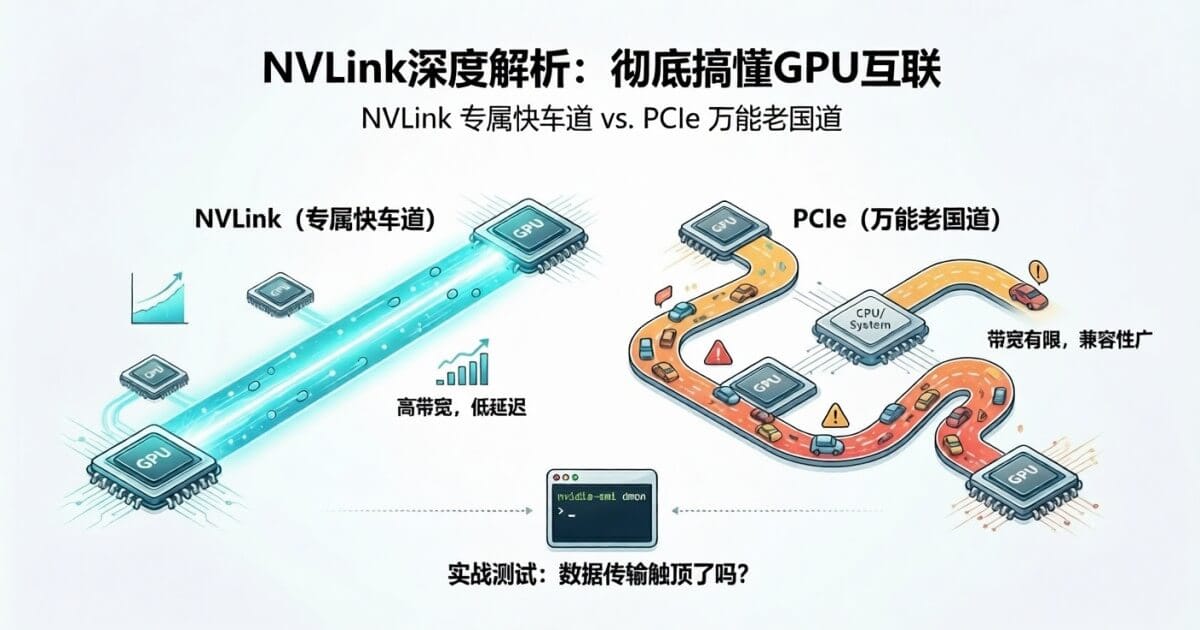 NVLink深度解析：从技术原理到实战性能，彻底搞懂GPU互联 - 晨涧云AI算力平台